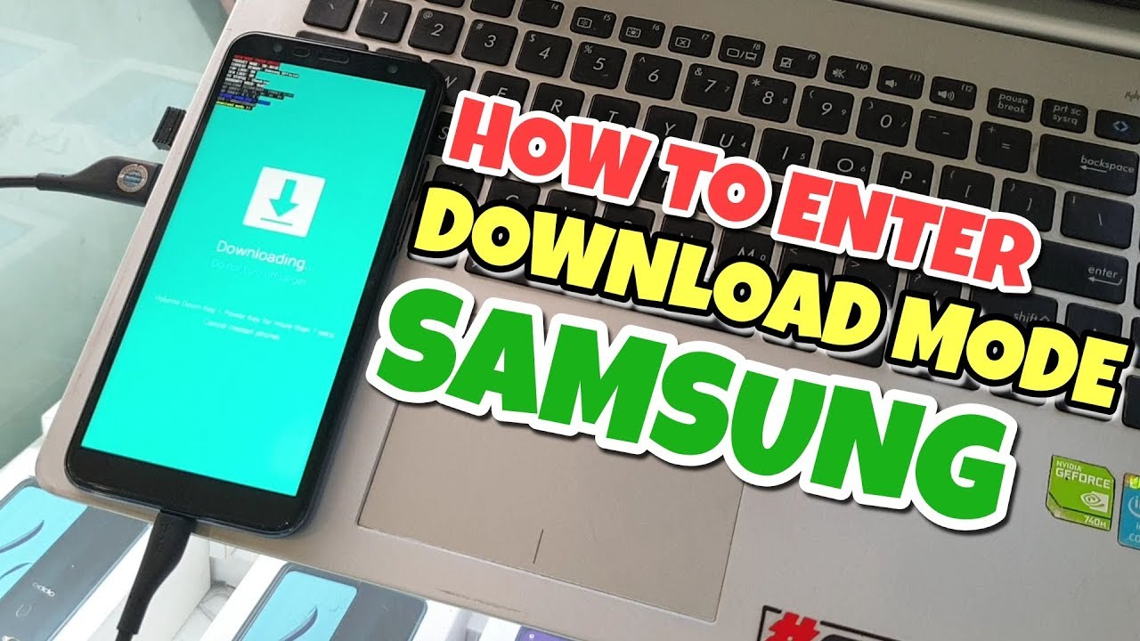 ENTER DOWNLOAD MODE SAMSUNG FULL SCREEN NO HOME BUTTON 💯% WORK - YouTube