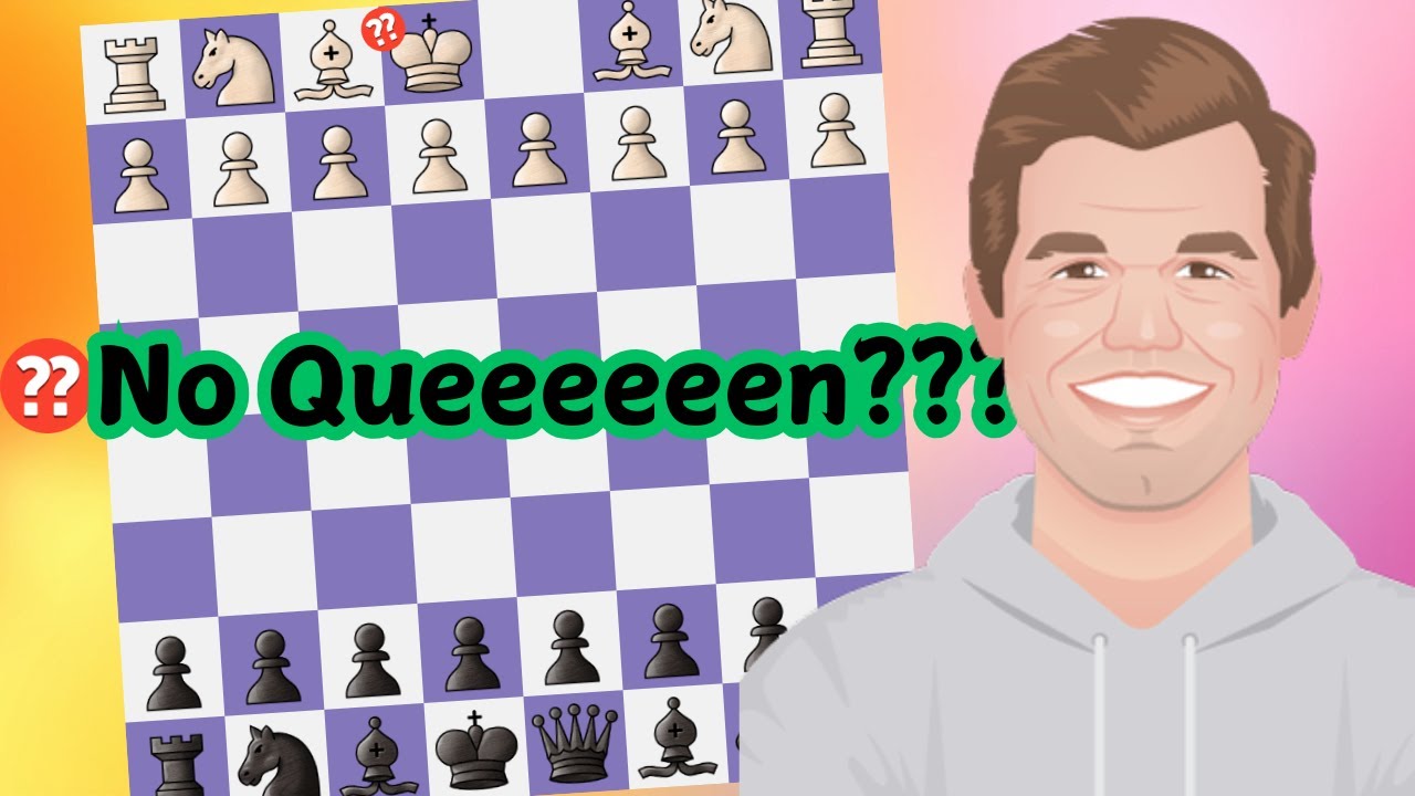 Magnus Bot Starts with No Queens: Can I Still Lose? - YouTube