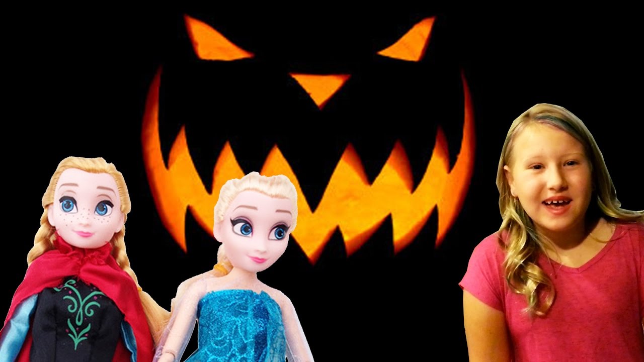 ELSA and ANNA Videos: Using an OUIJA BOARD! Scary Halloween Party ...