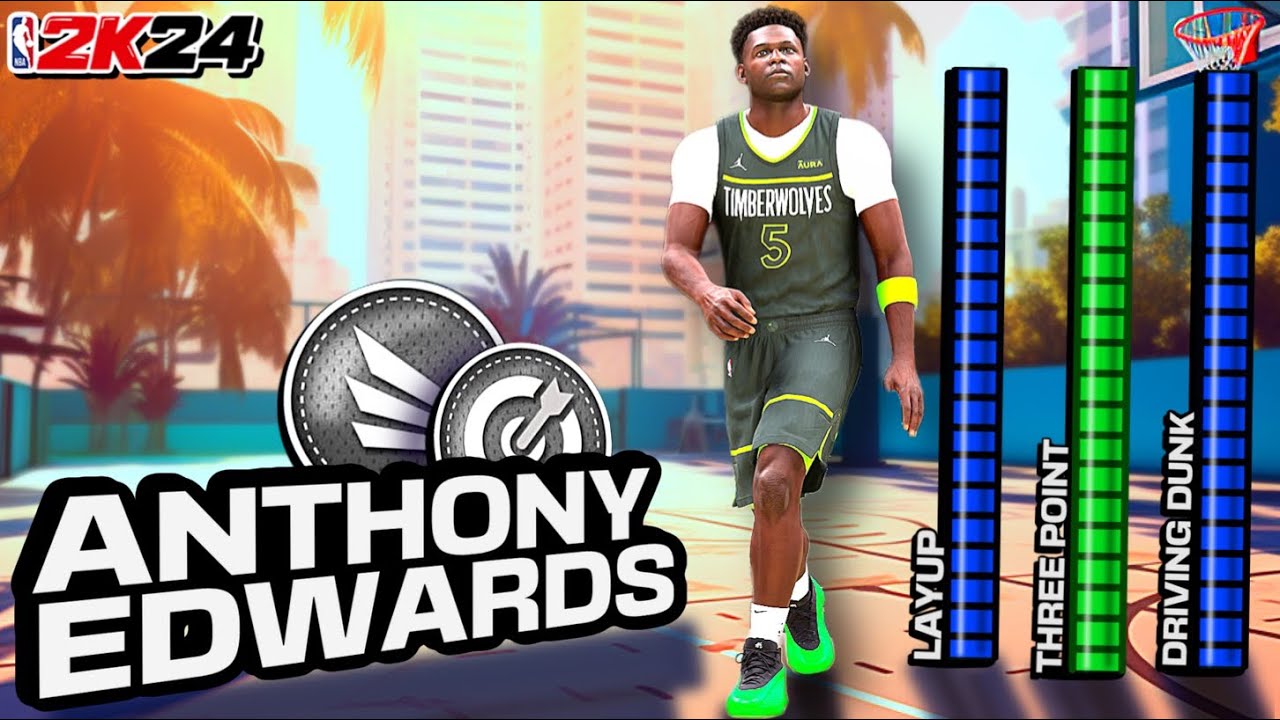 This ANTHONY ''ANT-MAN'' EDWARDS Build is an OFFENSIVE MACHINE on NBA ...