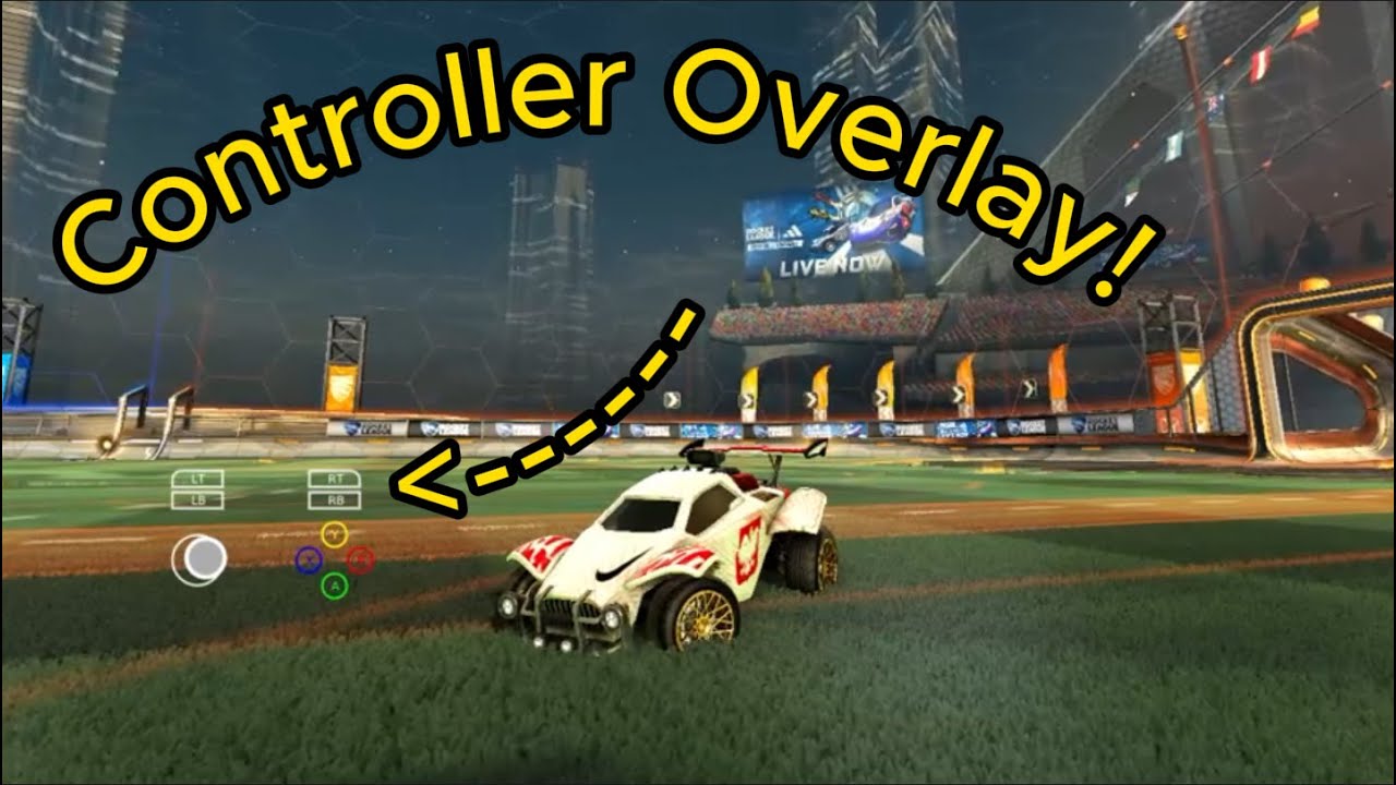 How to get a controller overlay in Rocket League! - YouTube
