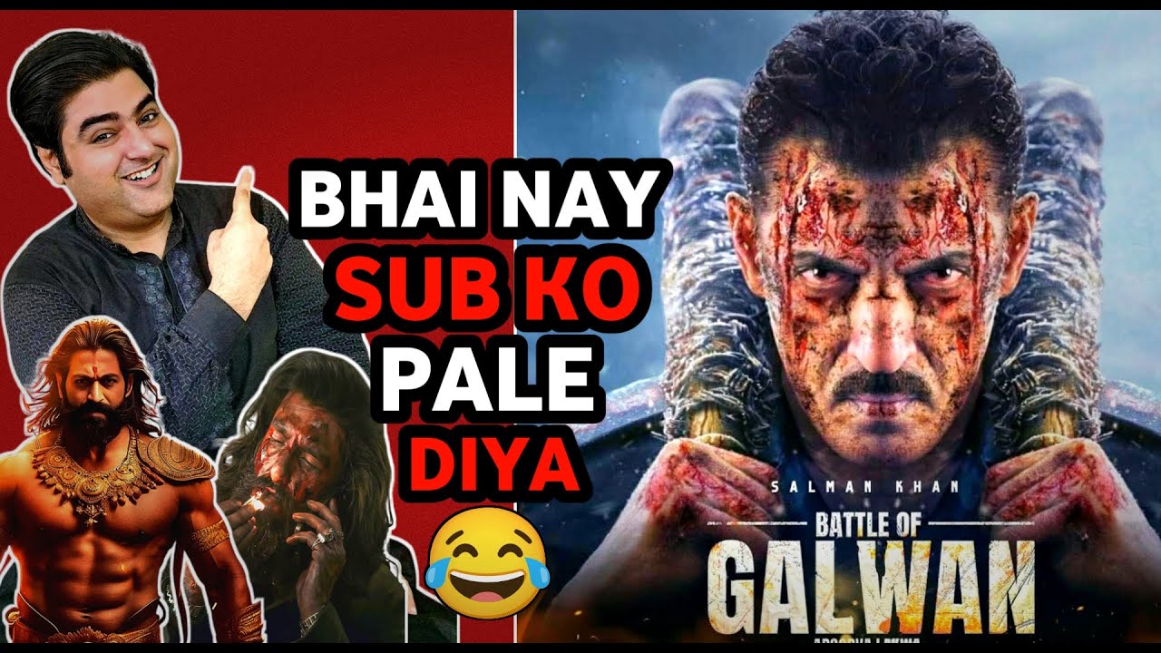 Salman Khan Galwan Poster Beats Ramayan Teaser & Dhurandhar | Battle of ...