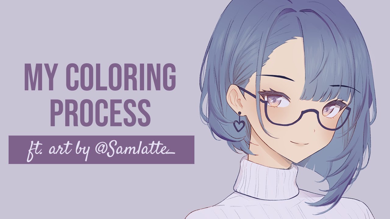 My coloring process and how it's done! [TUTORIAL] - YouTube
