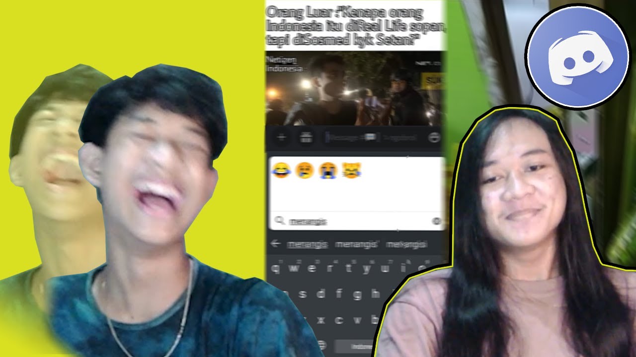 MEME INDONESIA | REACT MEME DISCORD | TIDAK LIVE DAMN! - YouTube