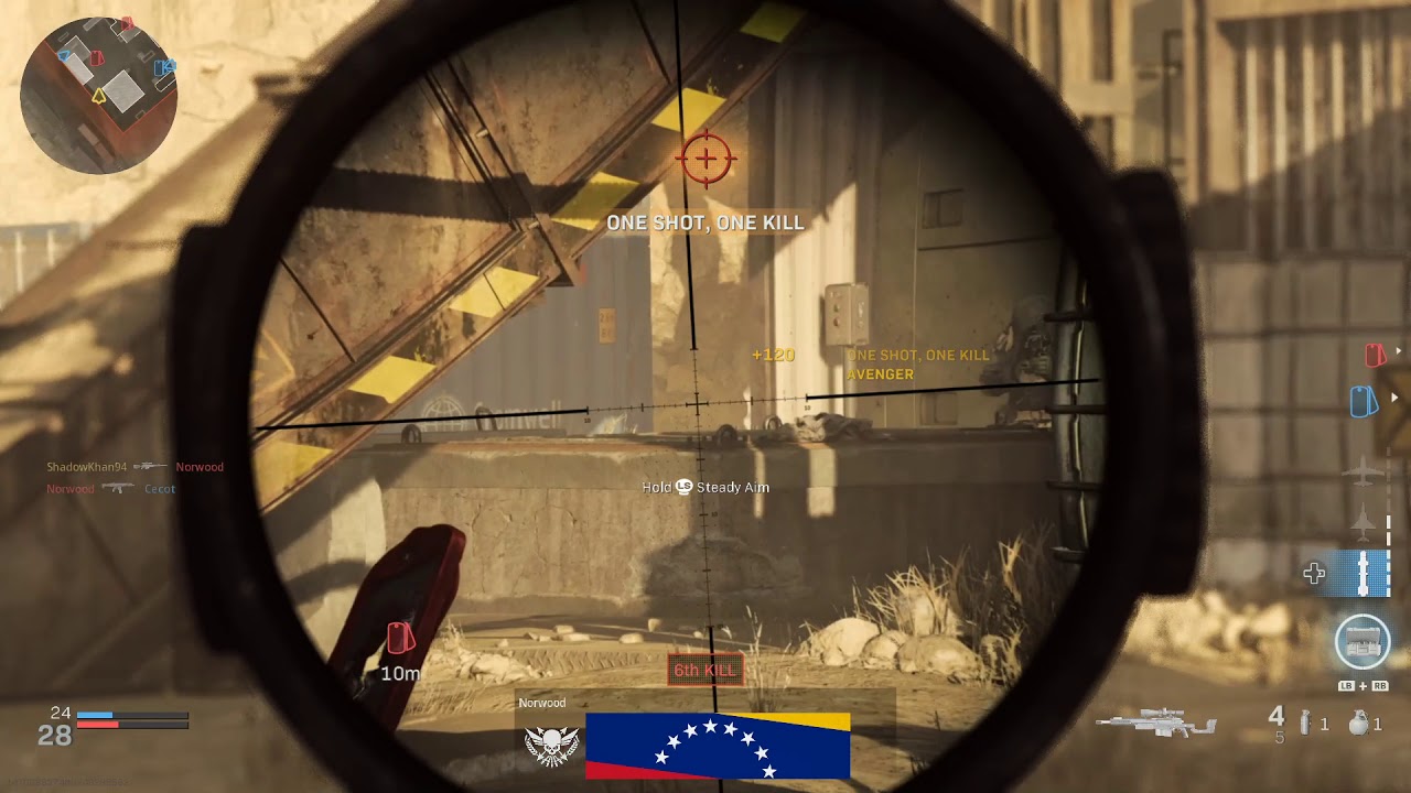 Rust Modern Warfare Sniping Clip - YouTube