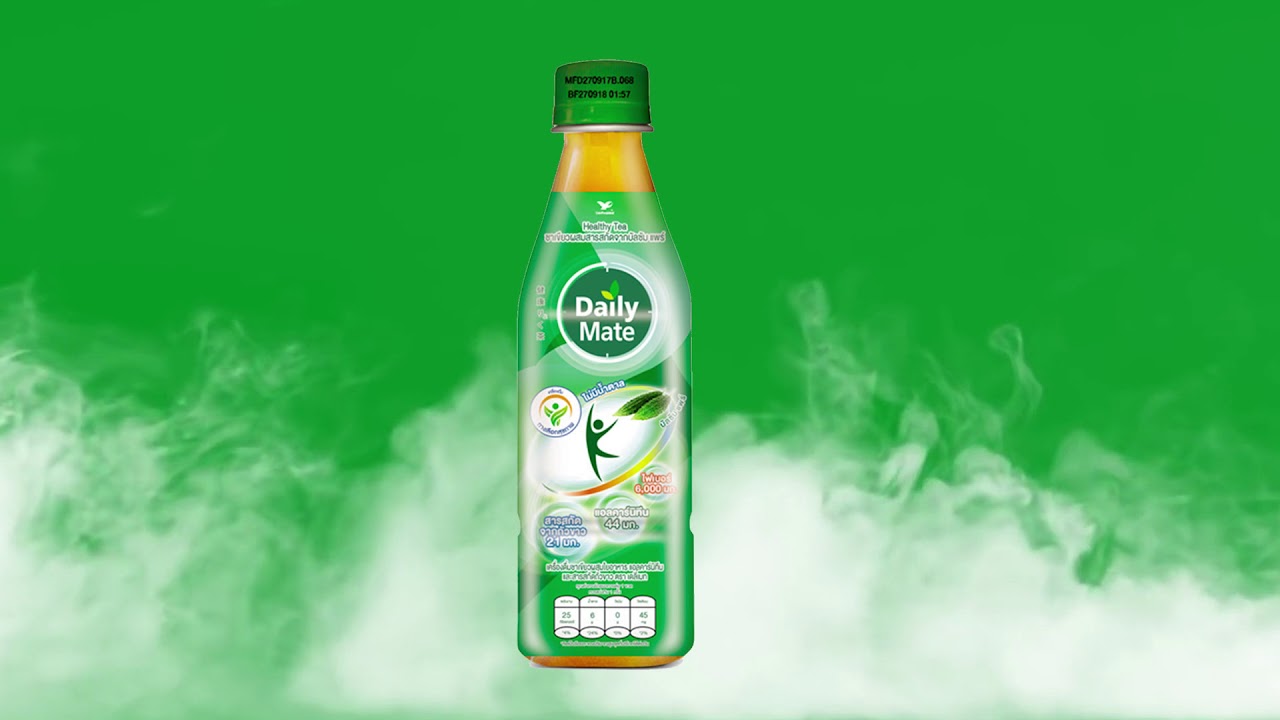 โฆษณา Daily Mate ชาเขียวเพื่อสุขภาพ ผสมสารสกัดจากบัลซัม แพร์ สู้ไขมัน ...