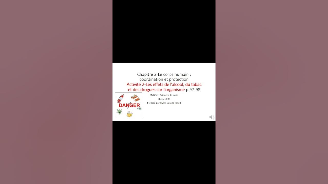 Les méfaits de l' alcool eb6 - YouTube