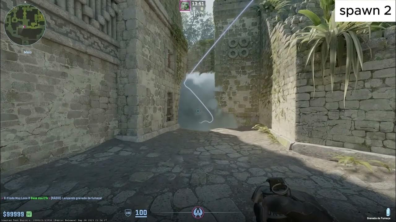 CS2 5 ANCIENT INSTANT ELBOW SMOKES - YouTube