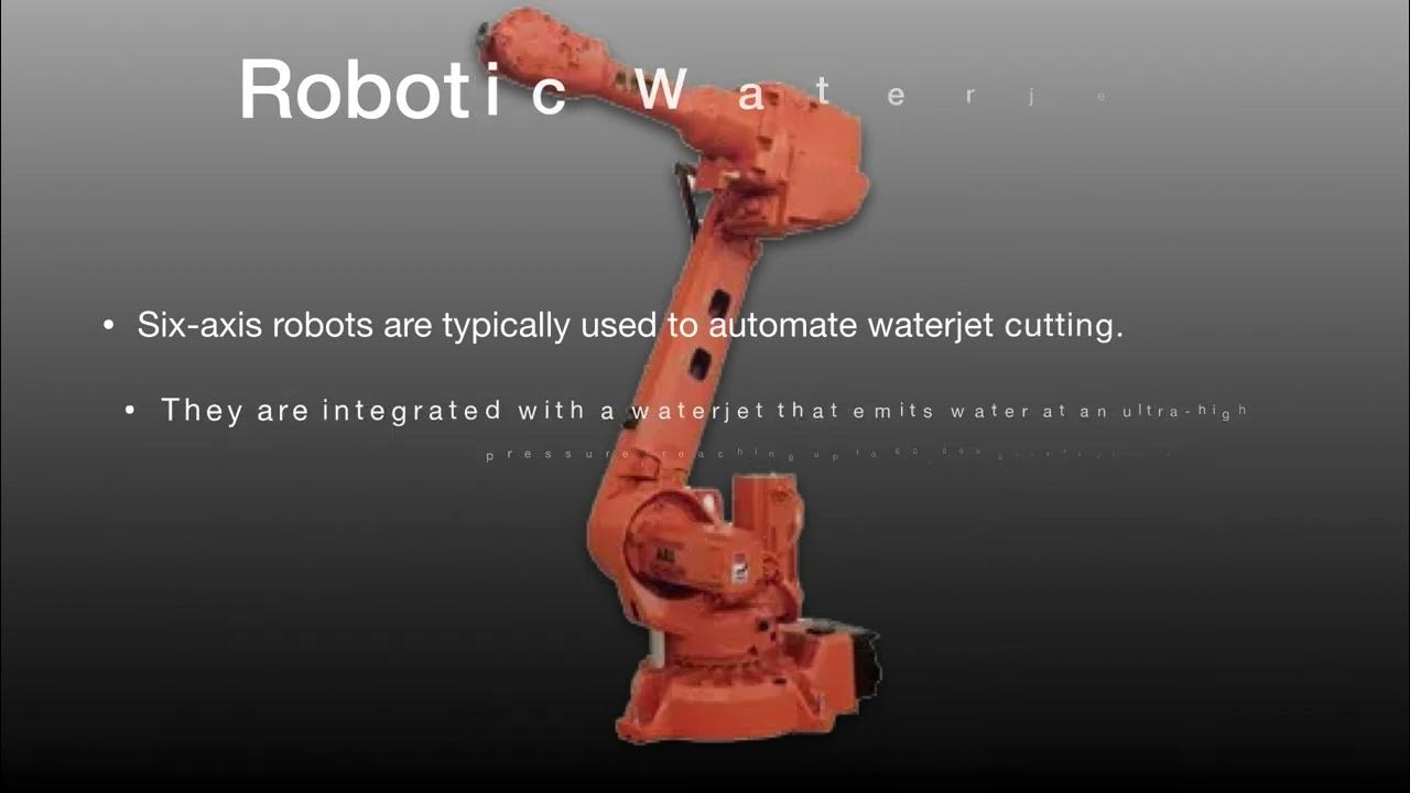 Waterjet Cutting Robots - Robots Done Right - YouTube