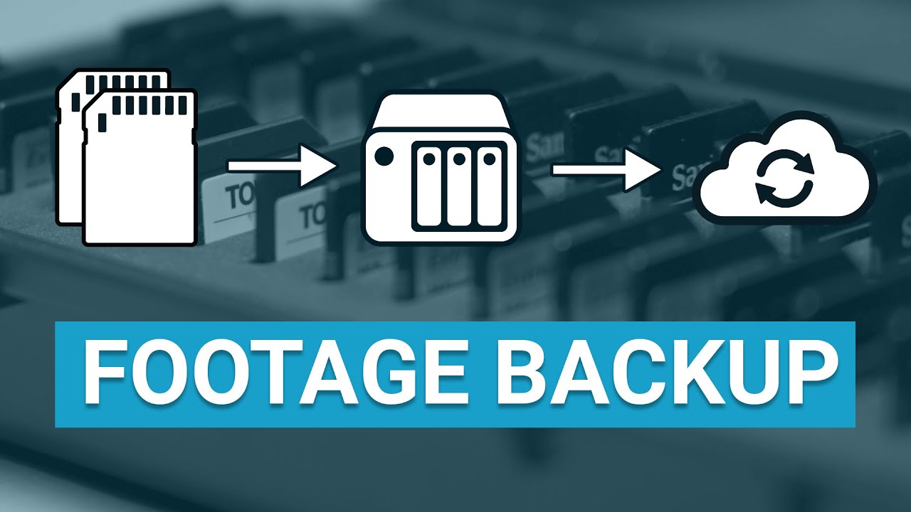 How We Backup Video Footage and Project Files - YouTube