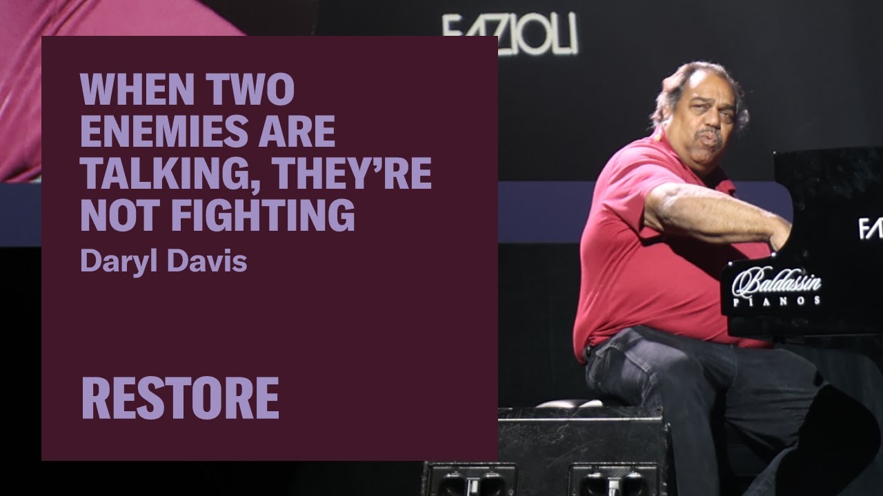 When Two Enemies Are Talking, They're Not Fighting — Daryl Davis at ...