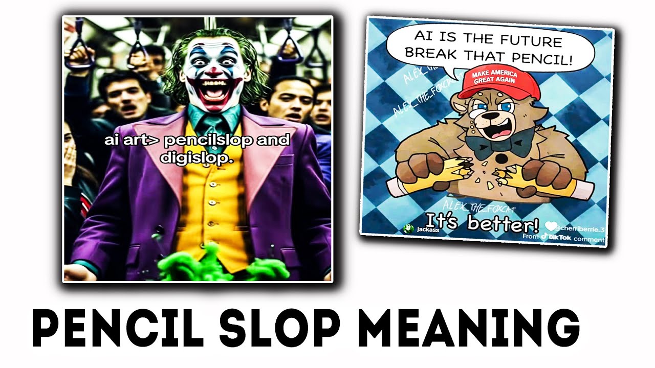 Pencil slop. Slang Term Explained - YouTube