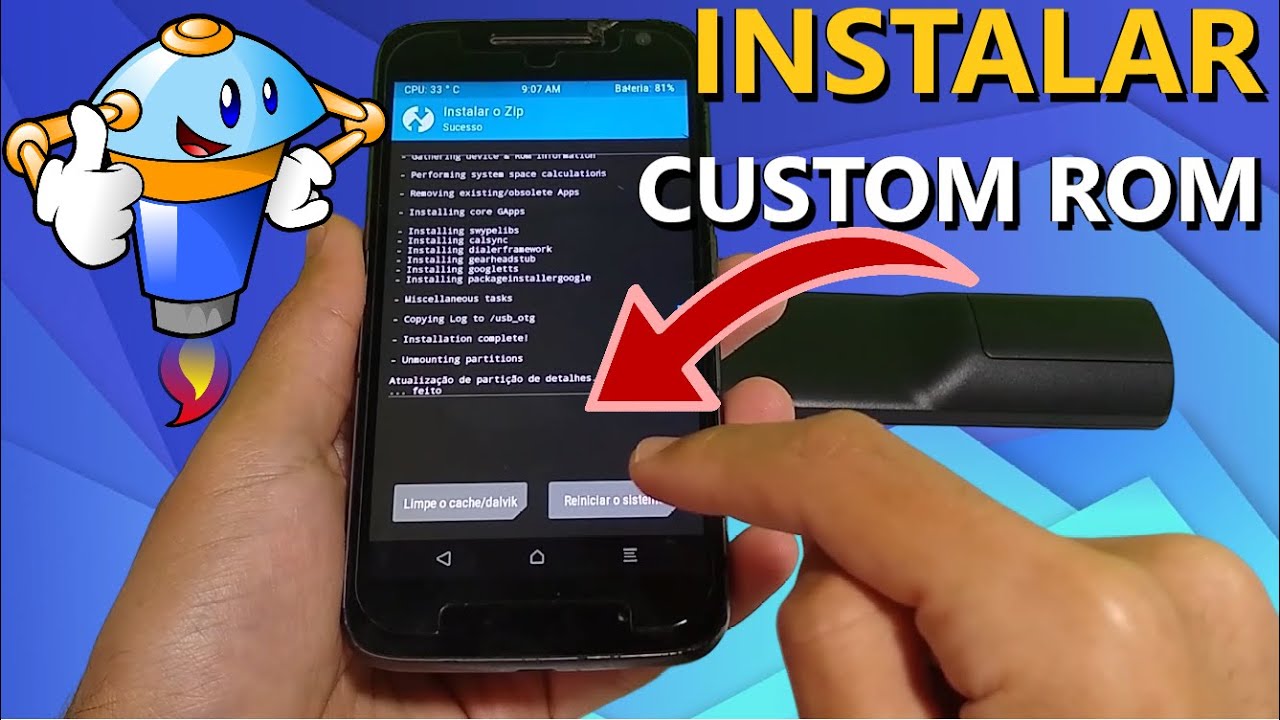INSTALAR CUSTOM ROM GERAL -EXEMPLO MOTOG- O que fazer se der erro, qual ...