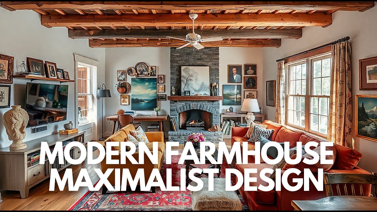 Modern Farmhouse Meets Maximalist Design: A Bold & Cozy Home Makeover ...