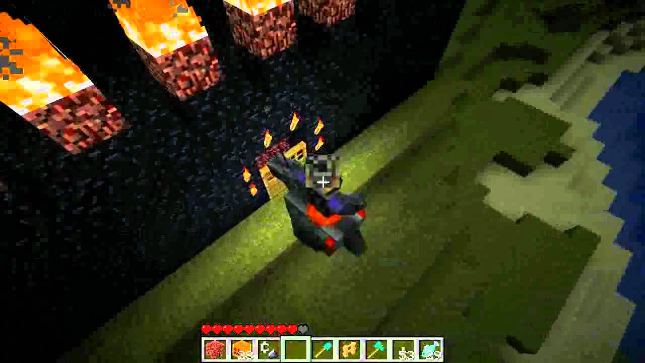 MINECRAFT - Black Pegasus! Horse MADNESS returns! - YouTube