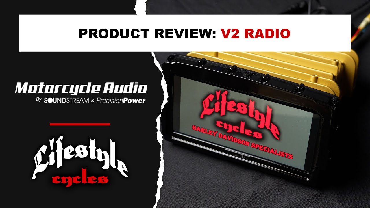 Lifestyle Cycles Product Review: Soundstream V2 Harley Radio Unboxing ...