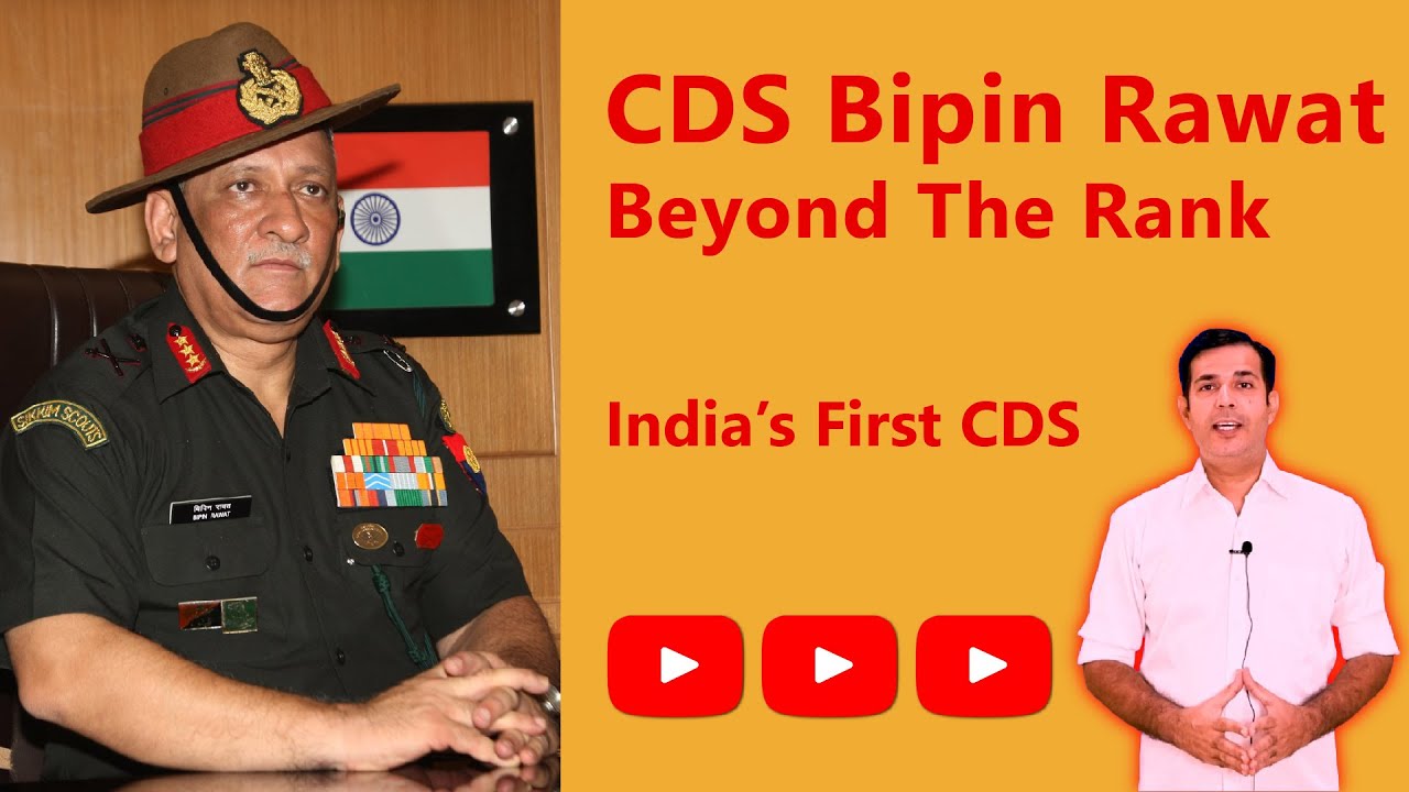 General Bipin Rawat – Beyond The Rank | India's First CDS | Ankit Kumar ...
