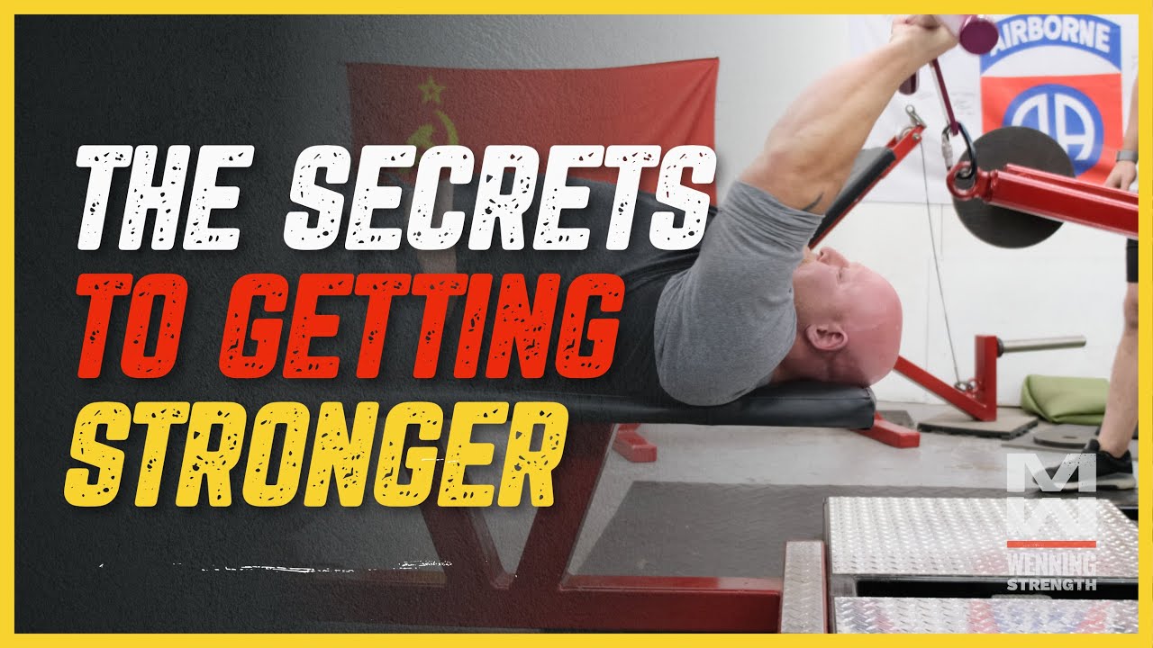 The Top 3 Ways To Get STRONGER In The Gym - YouTube