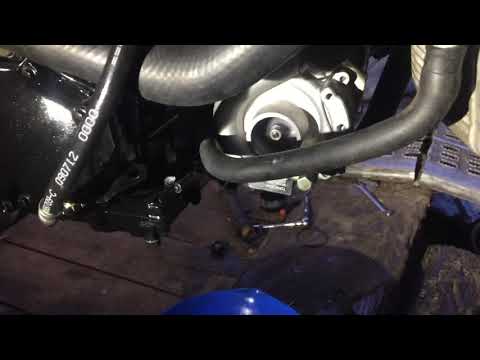 First fire up Kawasaki 636 turbo - YouTube