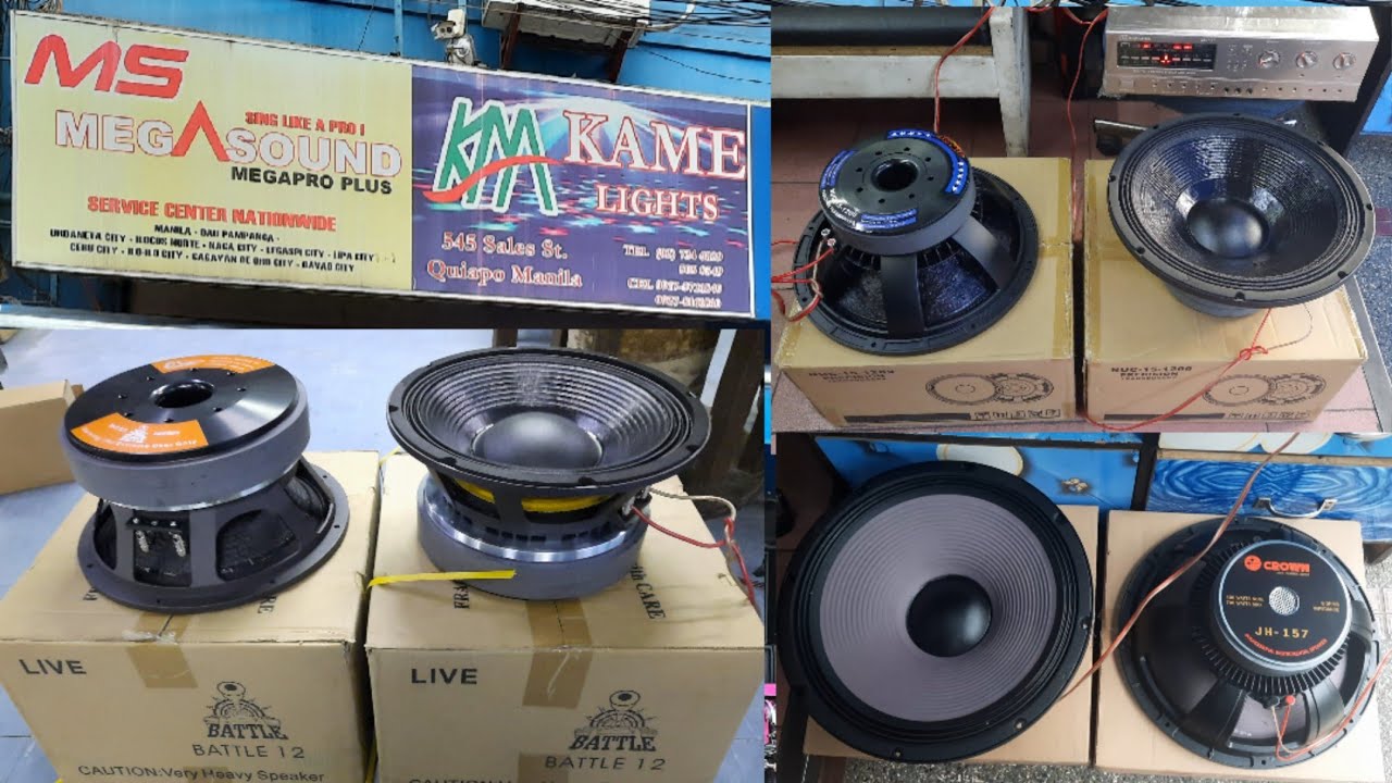 Battle 12 1600, Atomic 15-1200, Jh 157 Sound Test // Maraming Salamuch ...