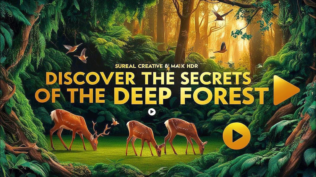 Discover the Secrets of the Deep Forest | WORLD 8K HDR 60FPS | #8KHDR #DeepForest # ...