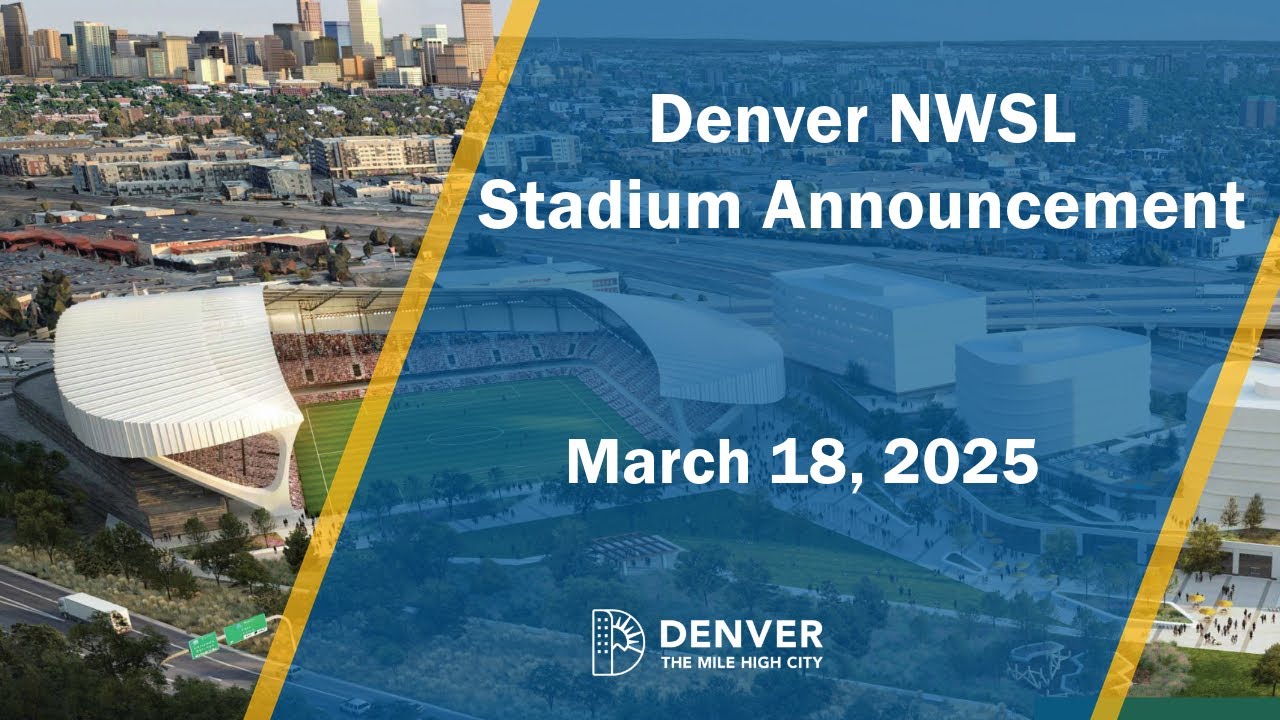 Denver NWSL Stadium Announcement - YouTube