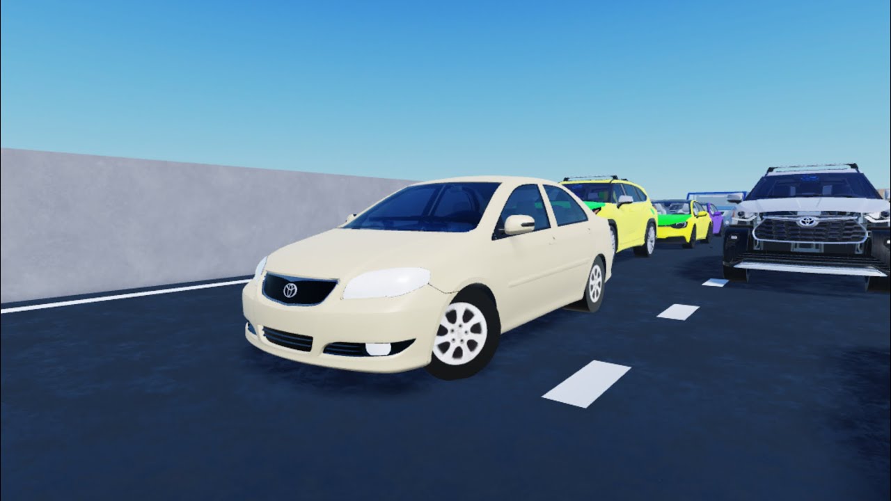 Roblox 2006 Toyota Vios walkthrough - YouTube