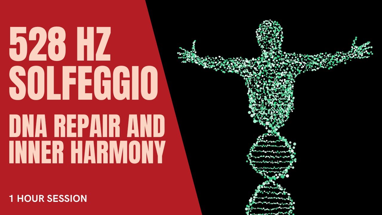 🧬🧑‍⚕️ DNA REPAIR AND INNER HARMONY 🧬🧑‍⚕️- 528 Hz Solfeggio Tone - YouTube