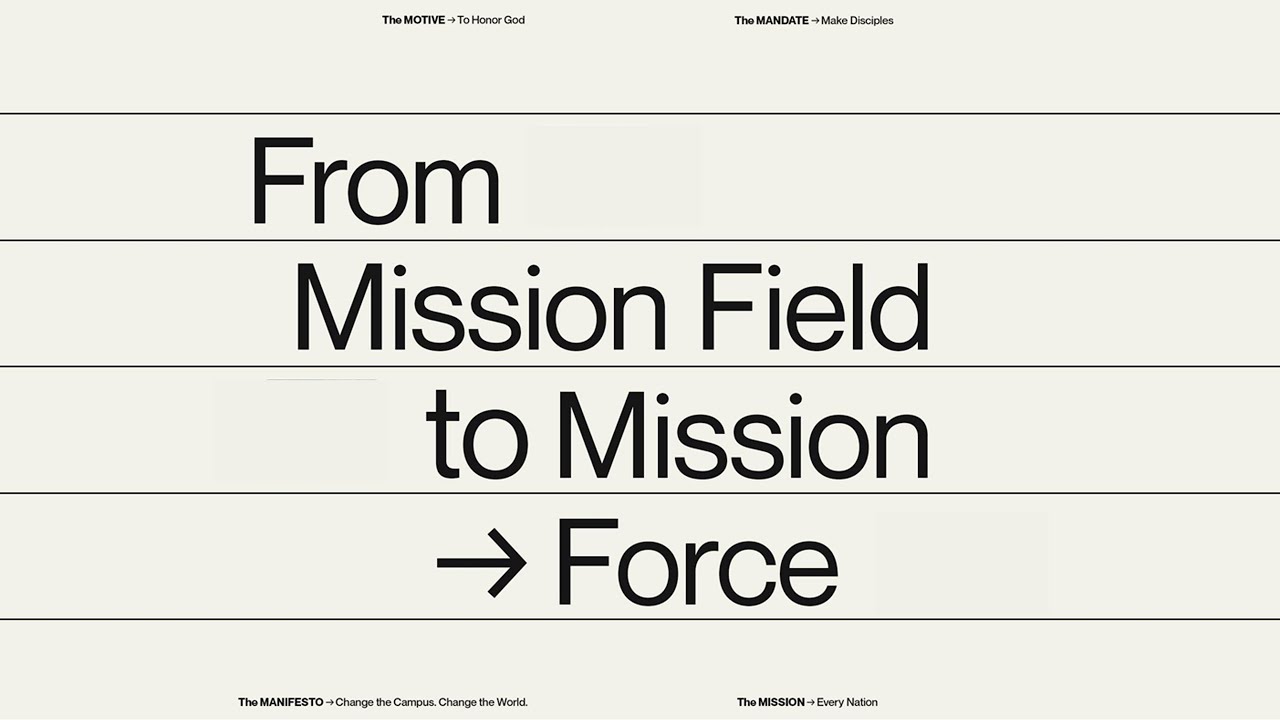 What is Mission Field? ? From Mission Field to Mission Force - YouTube