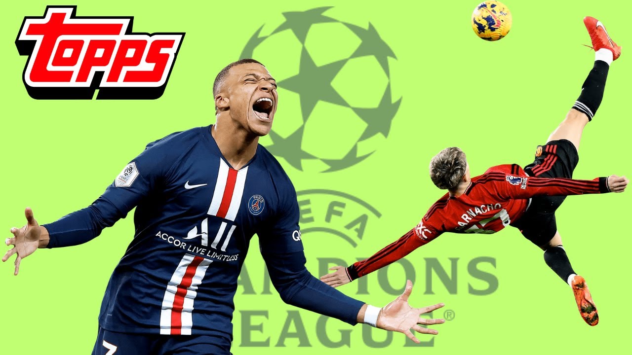 Garnacho Hit?! 2022/23 Topps Stadium Club Chrome UEFA Soccer Giant Box ...