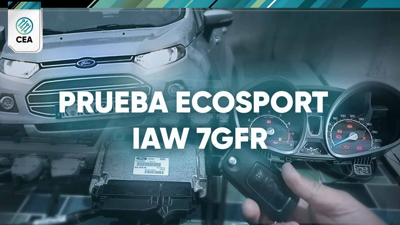 PRUEBA EN BANCO: ECOSPORT 2.0 IAW 7GFR - YouTube