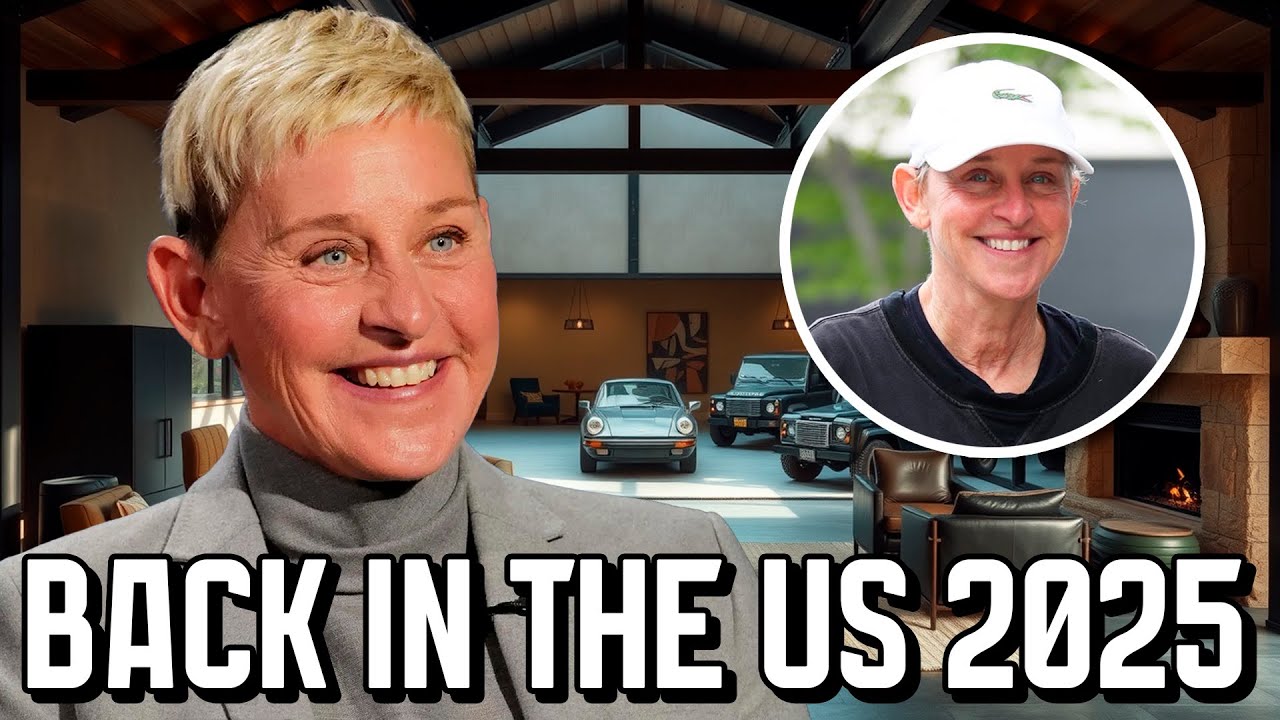 Ellen DeGeneres Lifestyle 2025 ★ Back in America, Life Off-Camera, Wife ...