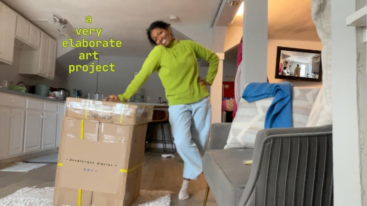 this is so exciting ... doodle-box diaries: day 1 - YouTube