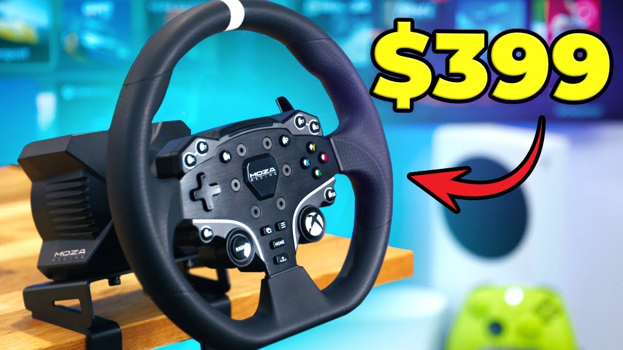 I Tried the CHEAPEST direct drive racing wheel for Xbox! (NEW Moza R3 ...