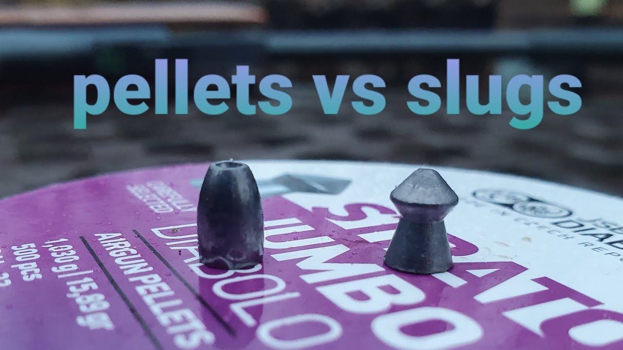 Pellet vs slug Part 1. butter - YouTube