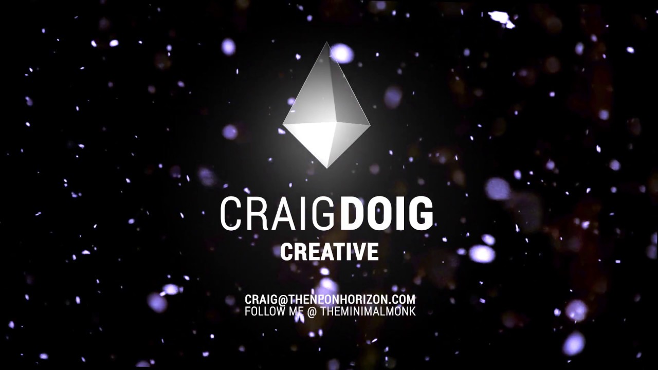 Craig Doig Creative Sizzle Reel - YouTube