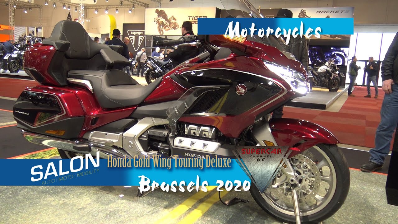 2020 Honda Gold Wing Touring Deluxe Walkaround salon de l'auto ...