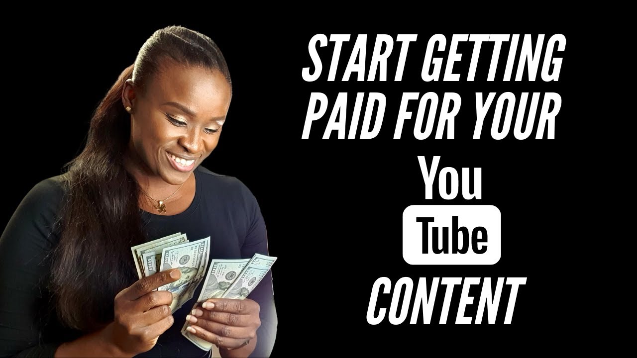 Start Getting paid on Youtube! - YouTube