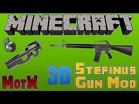 Call of Duty in Minecraft? Stefinus Guns Mod Review |ITA| - YouTube