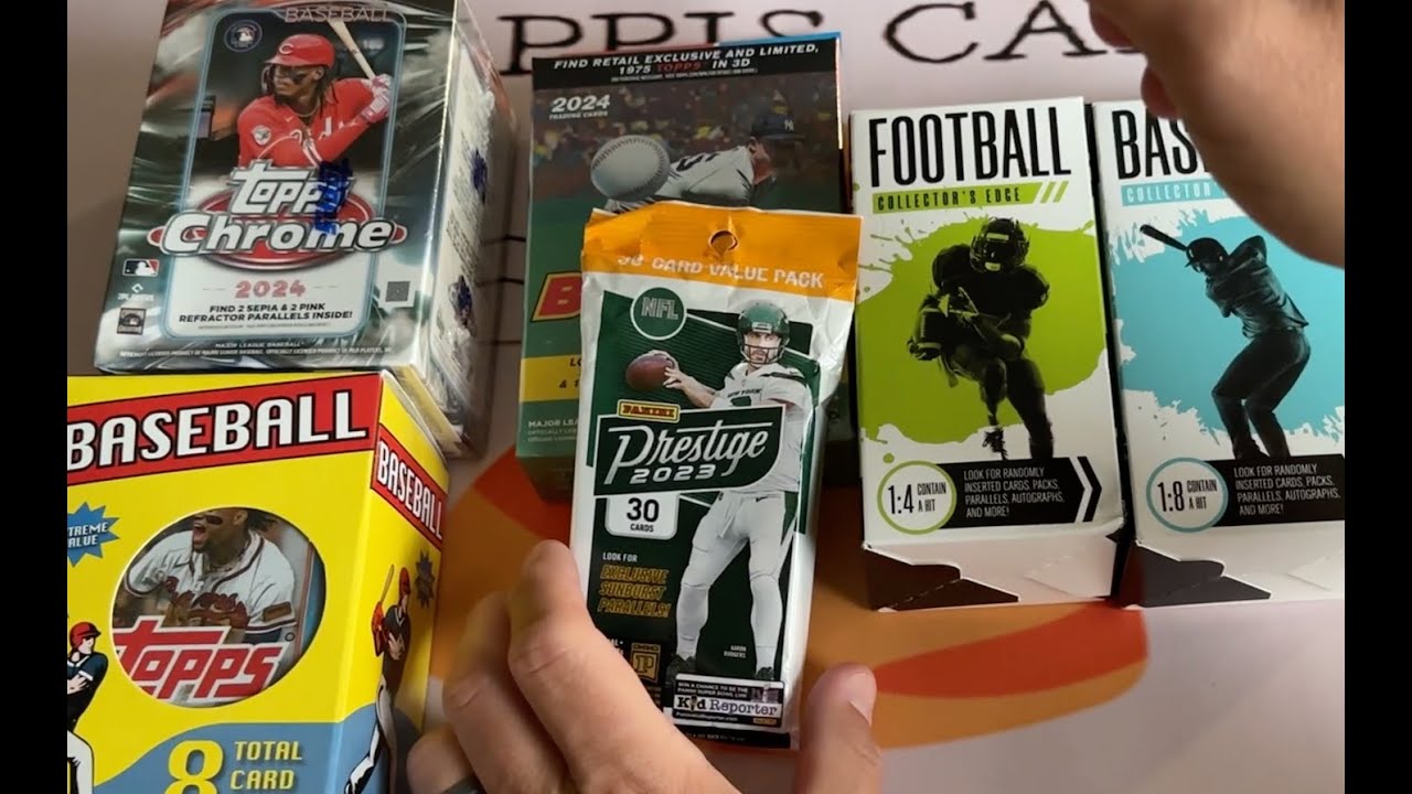 Random Rip of 2024 Topps Chrome, Fairfield Target & Walgreens Repacks ...