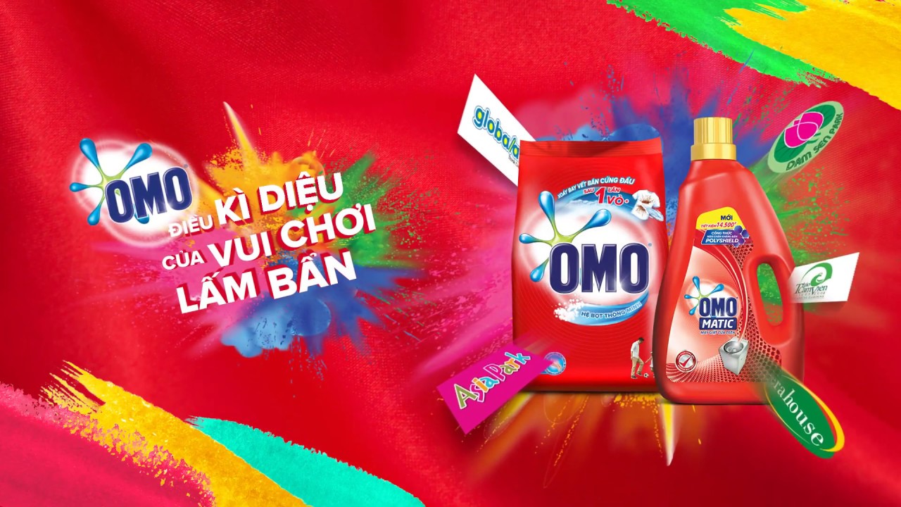 OMO Hệ bọt thông minh - Điều kì diệu của vui chơi lấm bẩn - YouTube