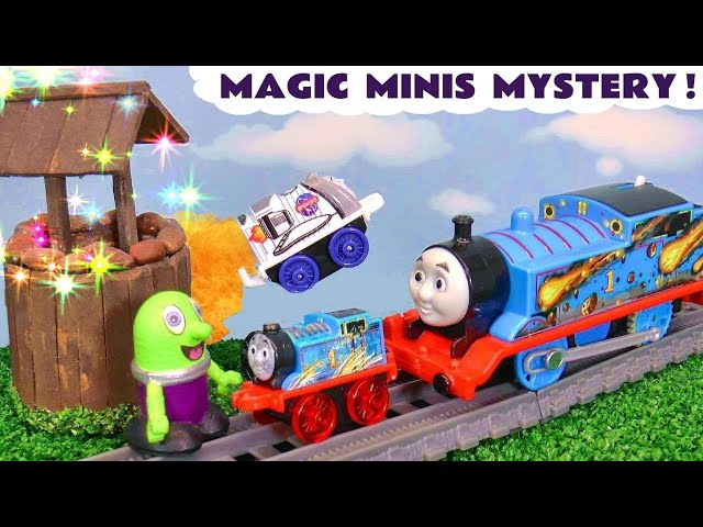 Magic MINIS Mystery Toy Train Story with Thomas Trains - Videos For Kids