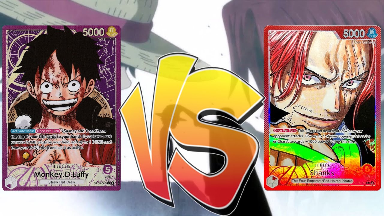 (OP09) Purple Luffy vs Shanks! Good Games Bern Locals Round 4! OPTCG ...