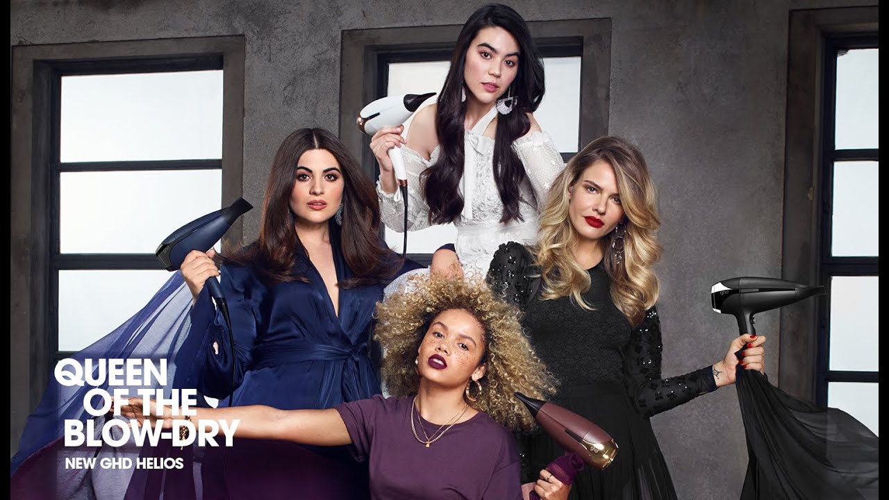 ghd Helios Hair Dryer | Queen Of The Blow-Dry | ghd Blow Dryers - YouTube