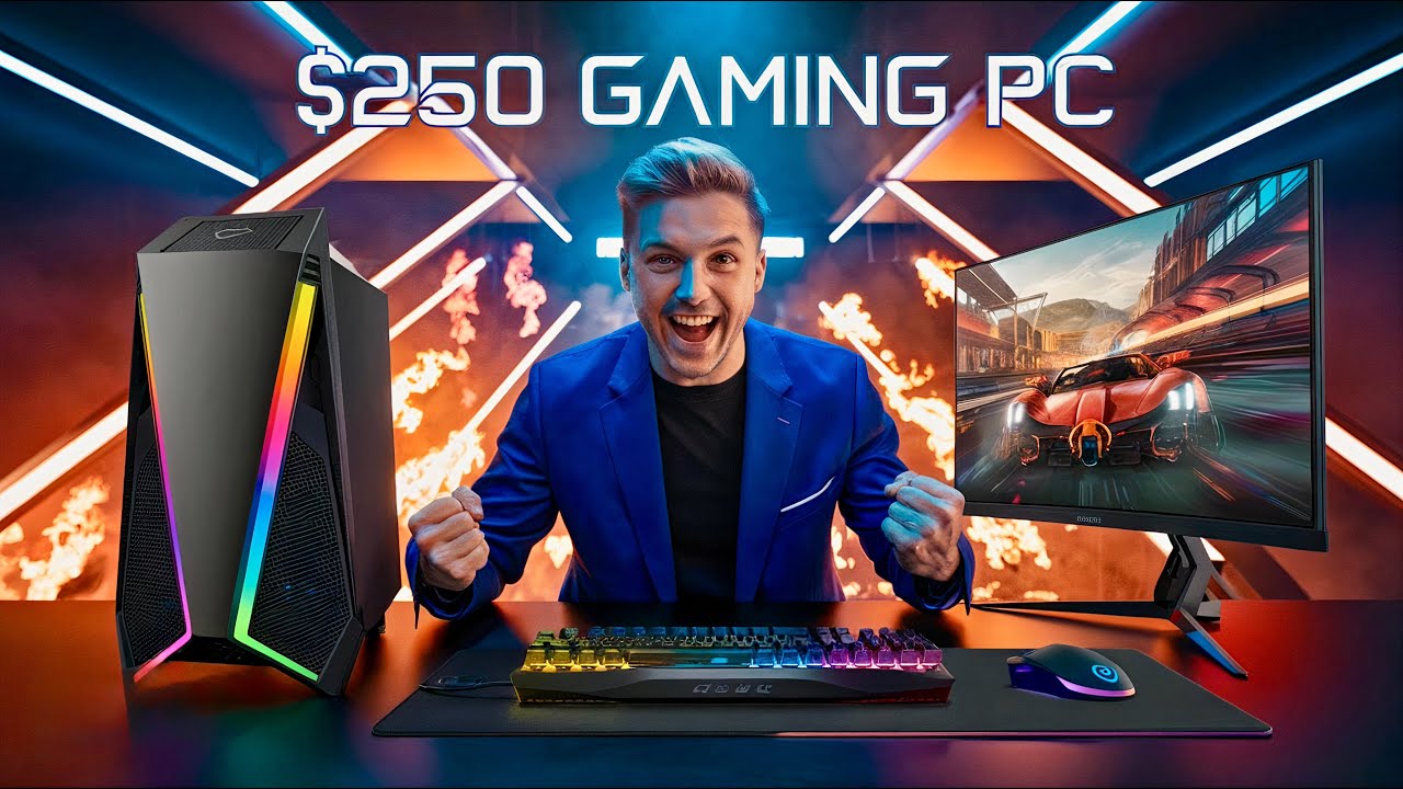 $250 Gaming PC Build - Is It Worth It? #gaming #mrbeast - YouTube