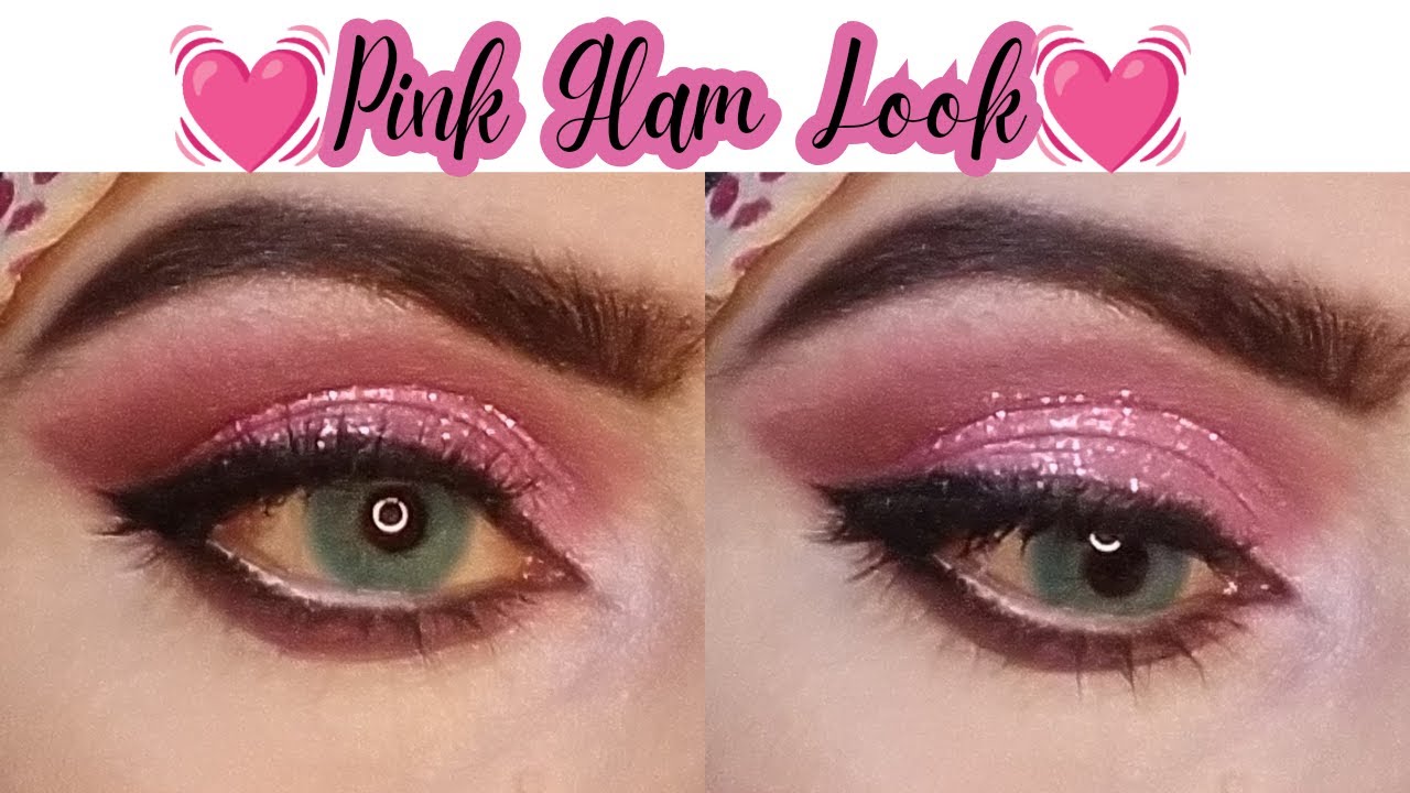 How to Pink Glam Makeup | Wedding Guest Makeup #pinkglammakeup # ...