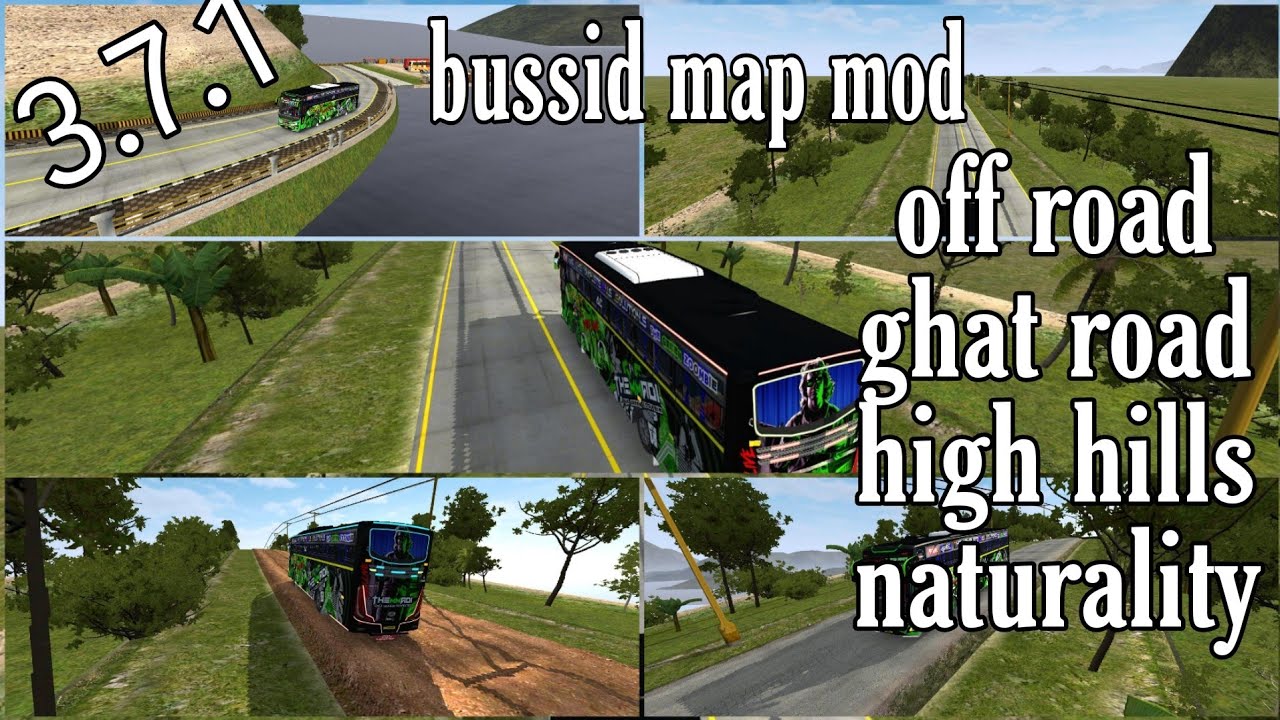 New Map Mod Highlights Road Off Road Ghat Road @AliyanGMP - YouTube
