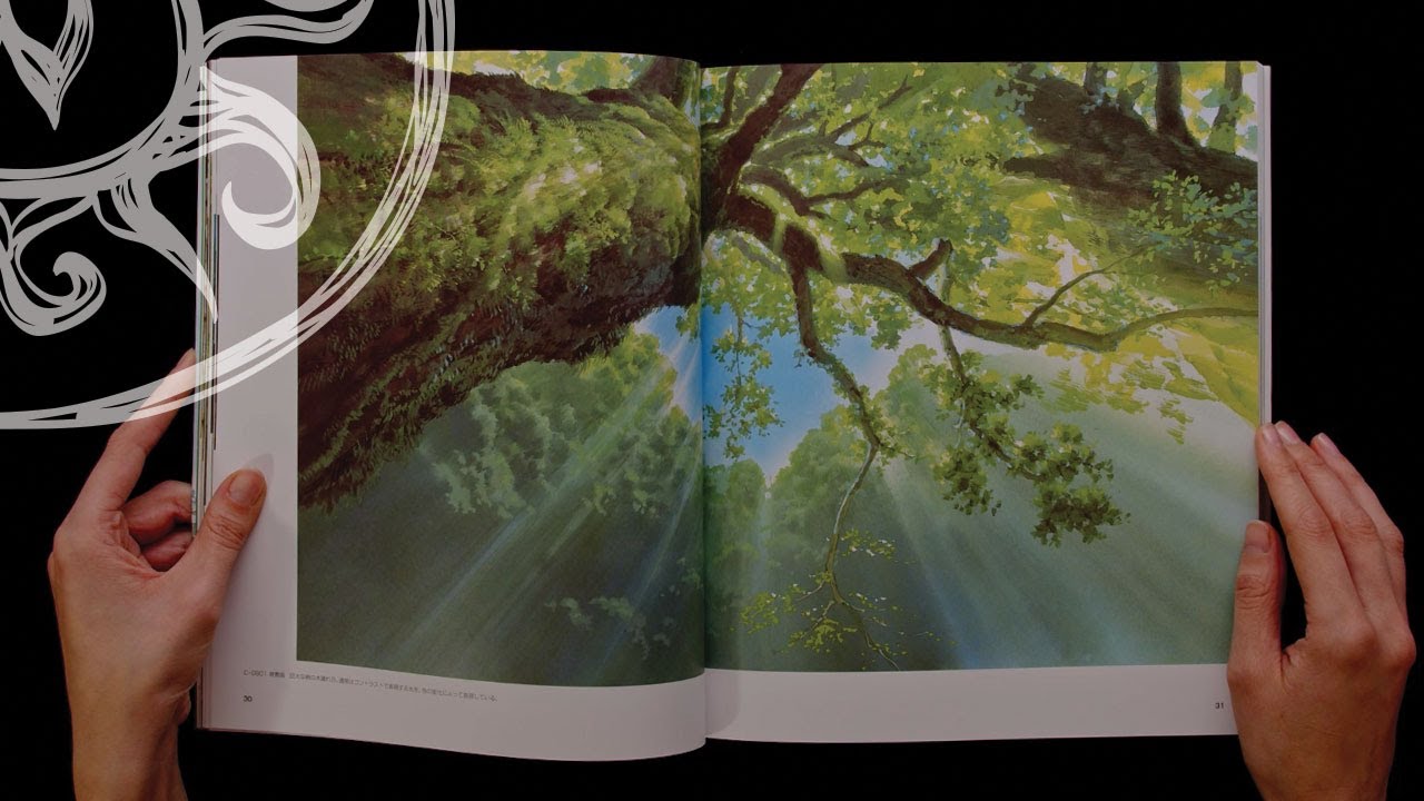 Oga Kazuo Animation Studio Ghibli Artworks 2 Japan Edition (Book Flip ...