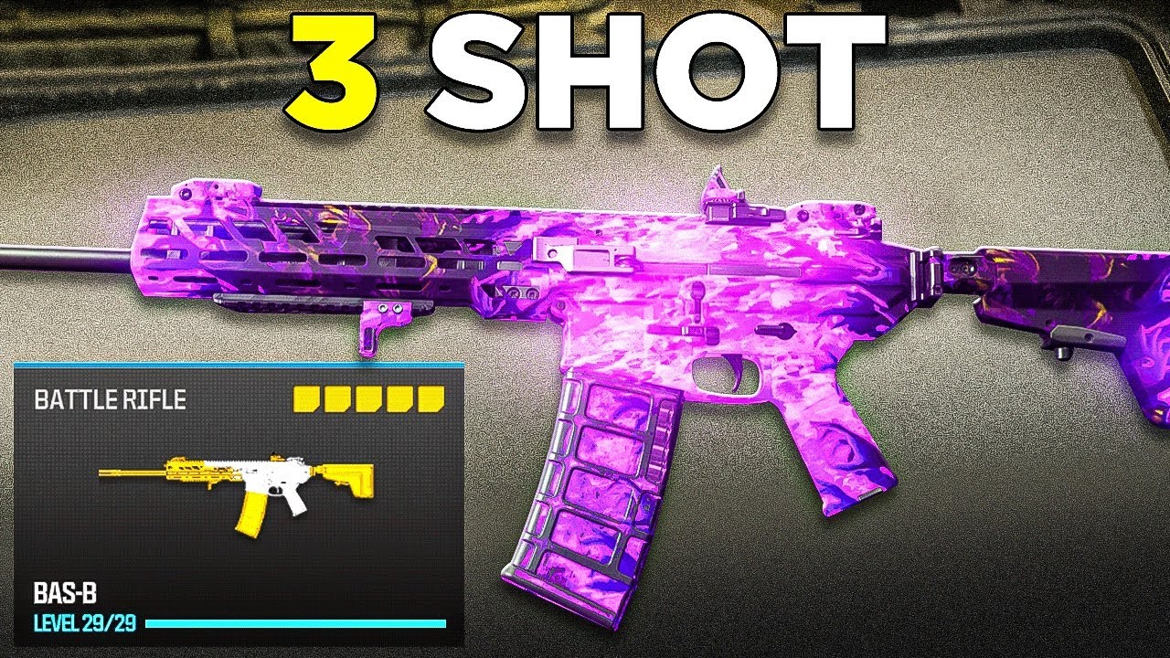 the NEW *3 SHOT* BAS B CLASS is UNSTOPPABLE in MW3! (Best BAS B Class ...