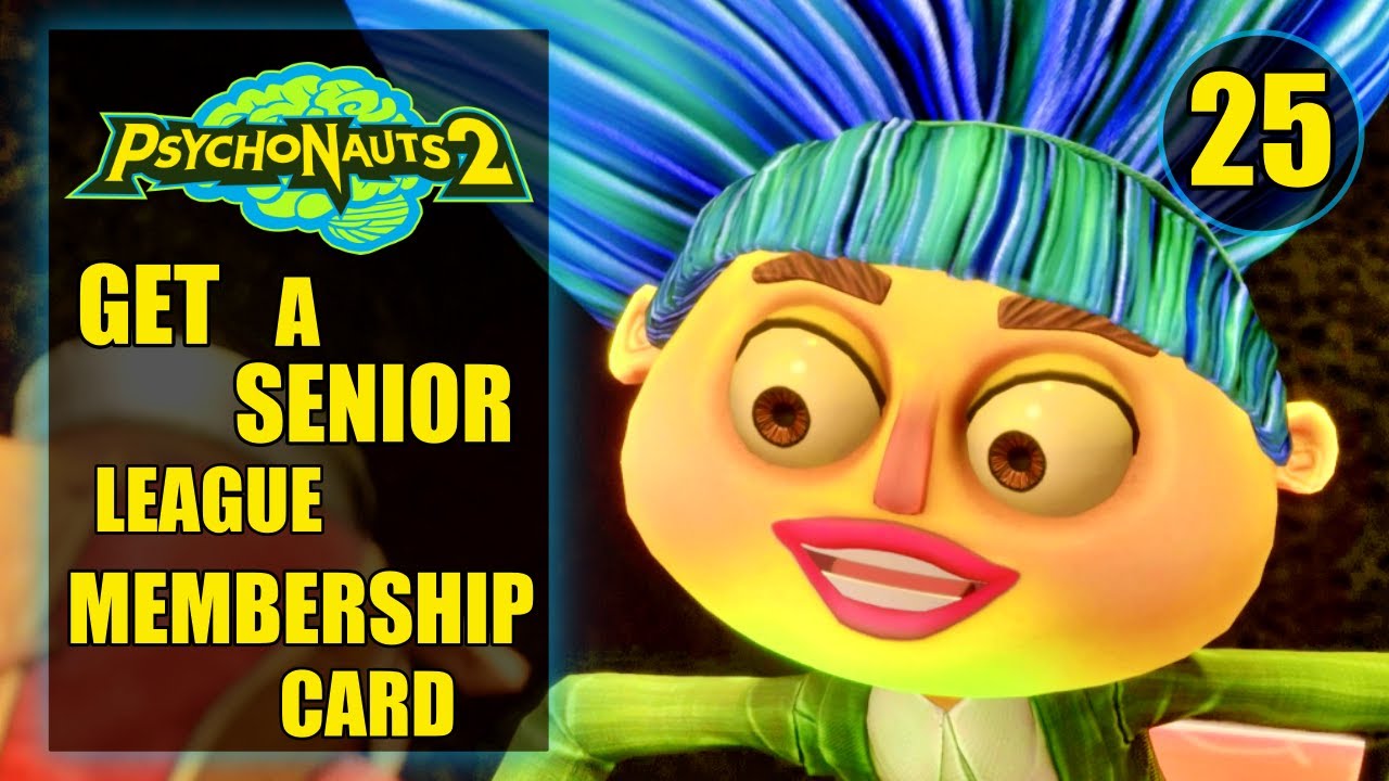 Psychonauts 2 - Get a Senior League Membership Card - Find Bees in the ...